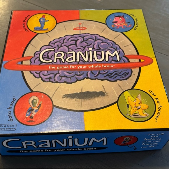 Games | Original Cranium 1998 Board Game For Your Whole Brain Complete ...